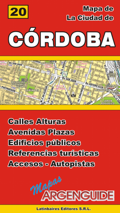 Mapa de la ciudad de Comodoro Rivadavia y Rada Tilly – MapasArgenGuide